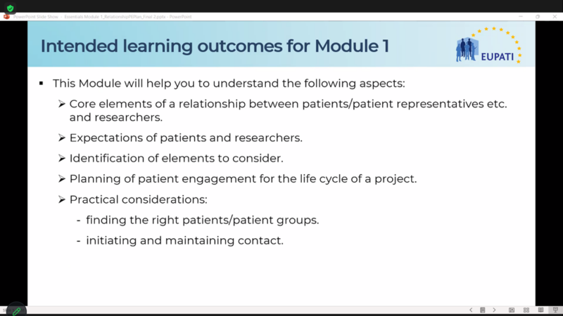 EUPATI Essentials - EUPATI